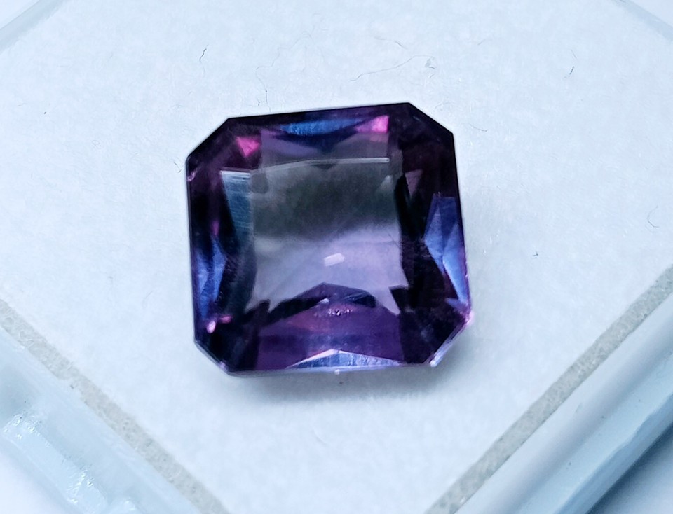 Alexandrite Natural Color Change Square EGL Certified 7.25 Ct Loose ...