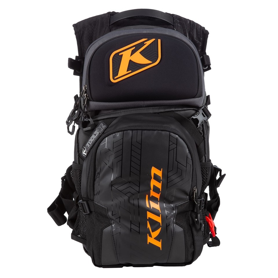 Klim Snowmobile Nac Pak Backpack Asphalt Strike Orange 3319-005-000-623 ...