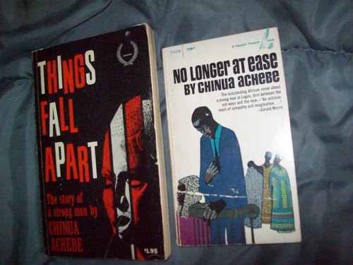 Vintage 1959 Things Fall Apart Chinua Achebe No Longer at Ease Anambra ...