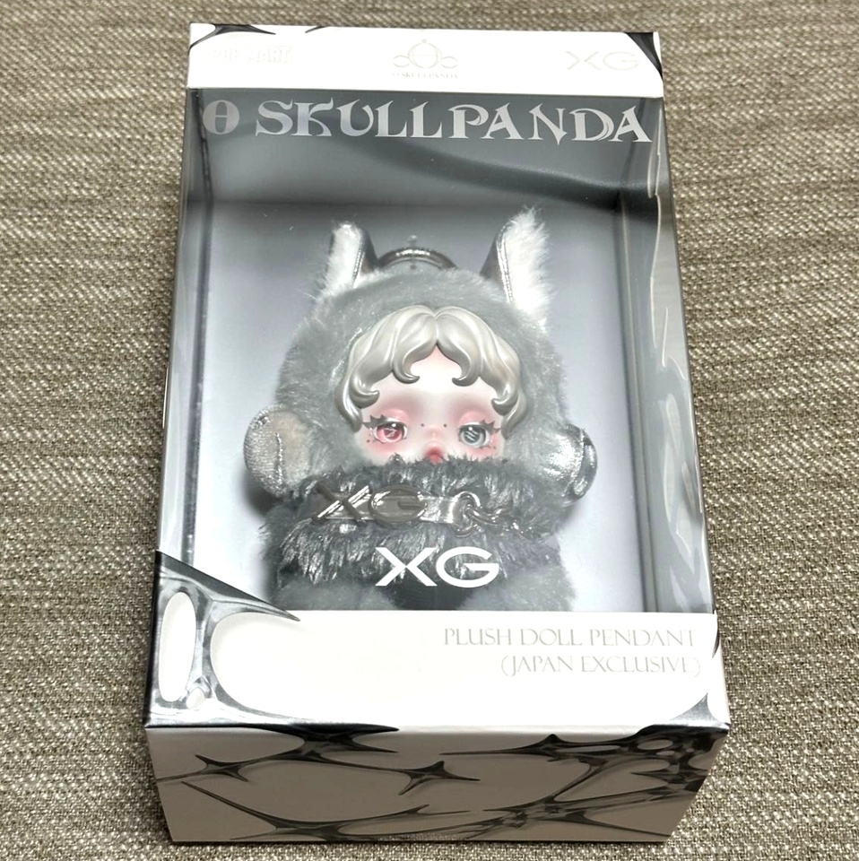 SKULLPANDA XG Plush Doll Pendant Japan Exclusive SKULLPANDA POP UP SHOP ...