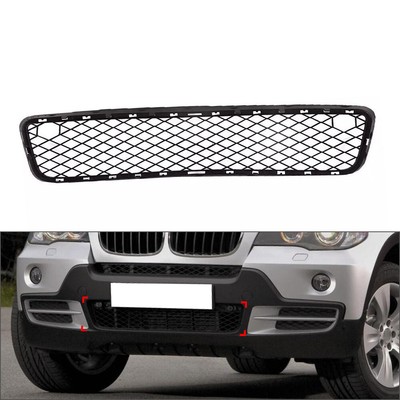 Front Bumper Lower Grille Center 51117163956 For BMW X5 E70 2007-2010 ...