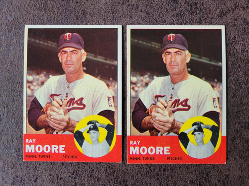 PICK 1 - 1963 Topps Baseball Ray Moore #26 - Minnesota Twins - Mid ...