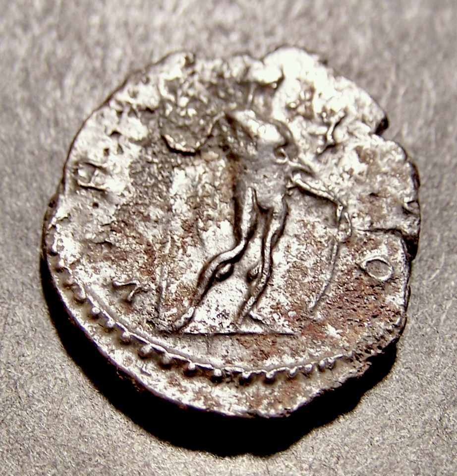 VICTORINUS, Manly & Soldierly Emperor, VIRTUS, Imperial Roman Coin, 17 ...