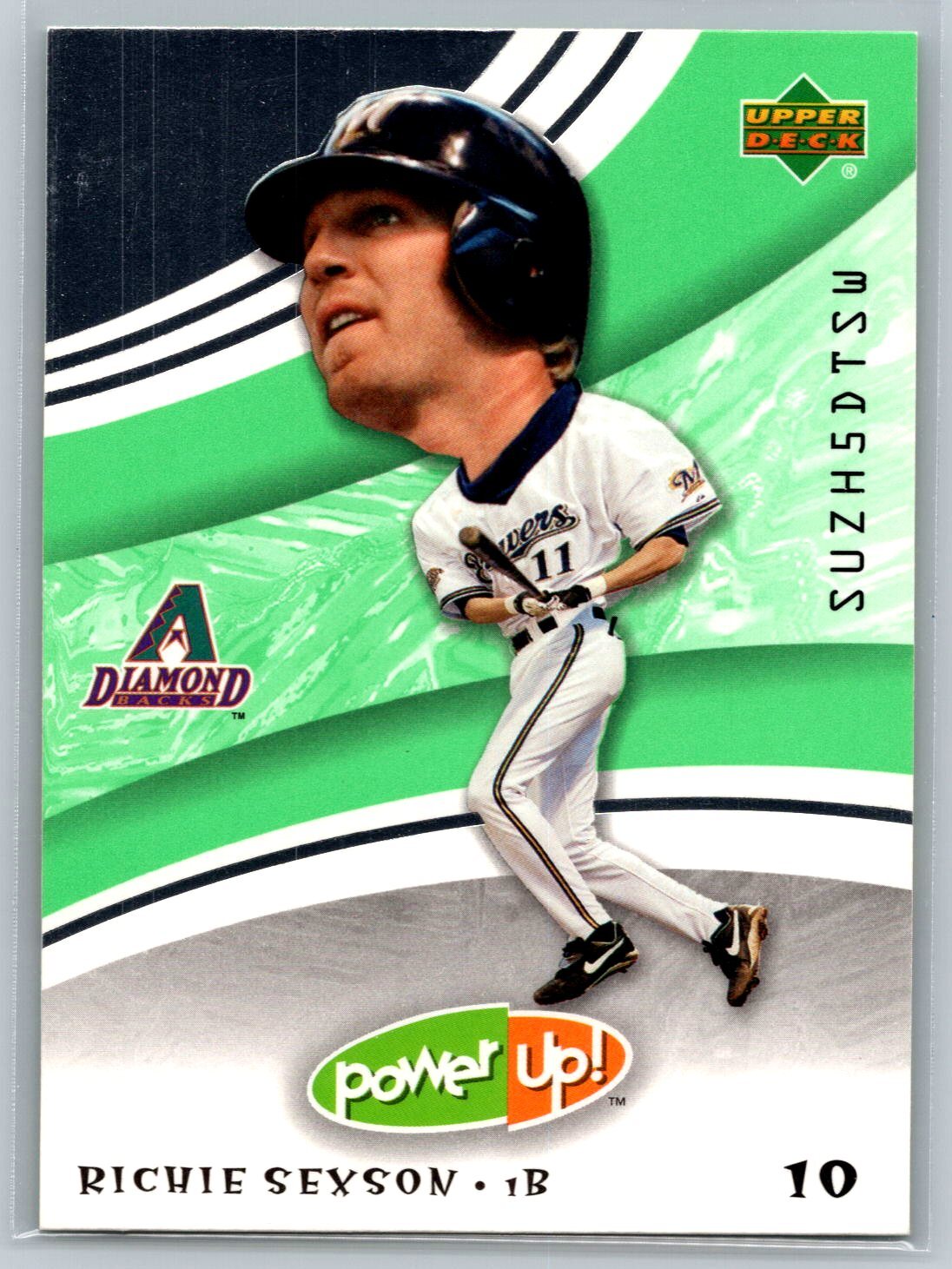 2004 Upper Deck Power Up Baseball #93 Richie Sexson Arizona ...