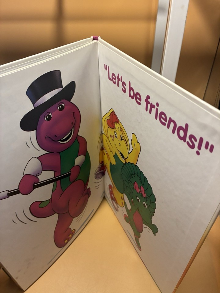 The Official Barney Annual - Large Hardback Book 1997 | eBay UK