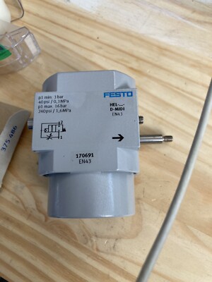 Festo Gel-d-midi 170691 Shut Off Valve | eBay
