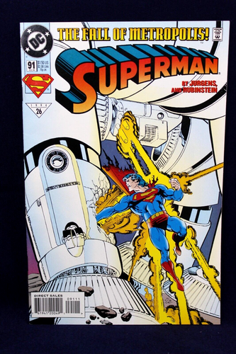 Superman #91 My Life The Fall of Metropolis 1994 DC Comics F+ | eBay