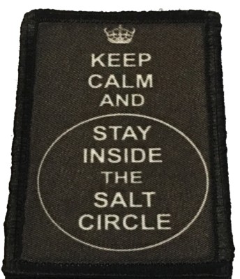 Keep Calm and Stay in the Salt Circle Morale Patch Tactical ARMY ...