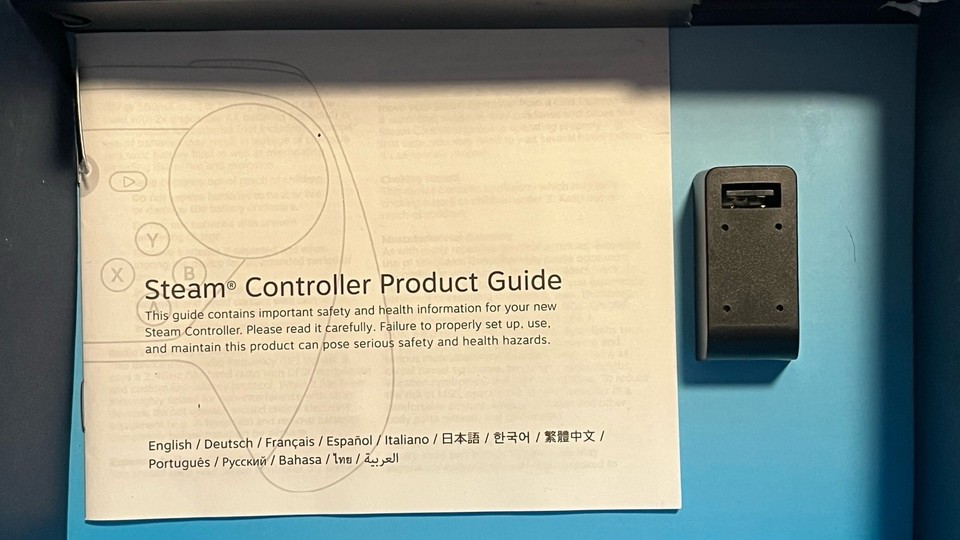 Steam Controller In Original Box USB Dongle | eBay