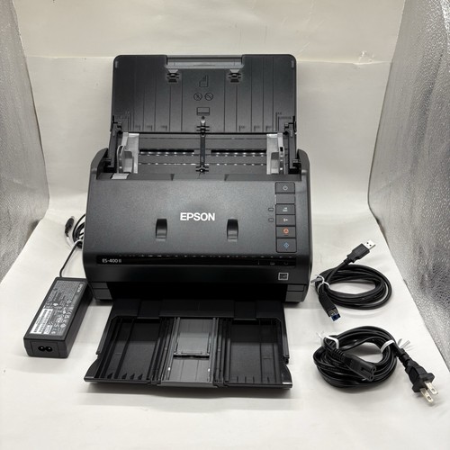 Epson Workforce ES-400 II Color Duplex Desktop Document Scanner for PC ...