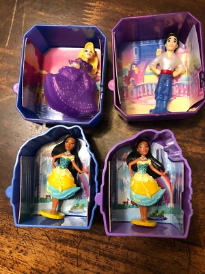 Disney Princess Gem Collection Series 4 Figure Lot No Caps U | eBay