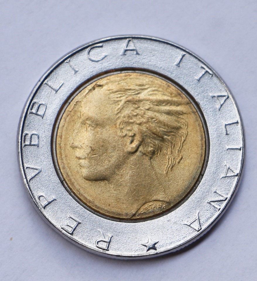 1989 L500 Lire Repubblica Italiana Coin | eBay