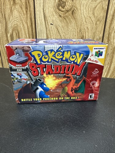 Pokemon Stadium • Nintendo 64 N64 • 100% Complete CIB, Box, Manual ...