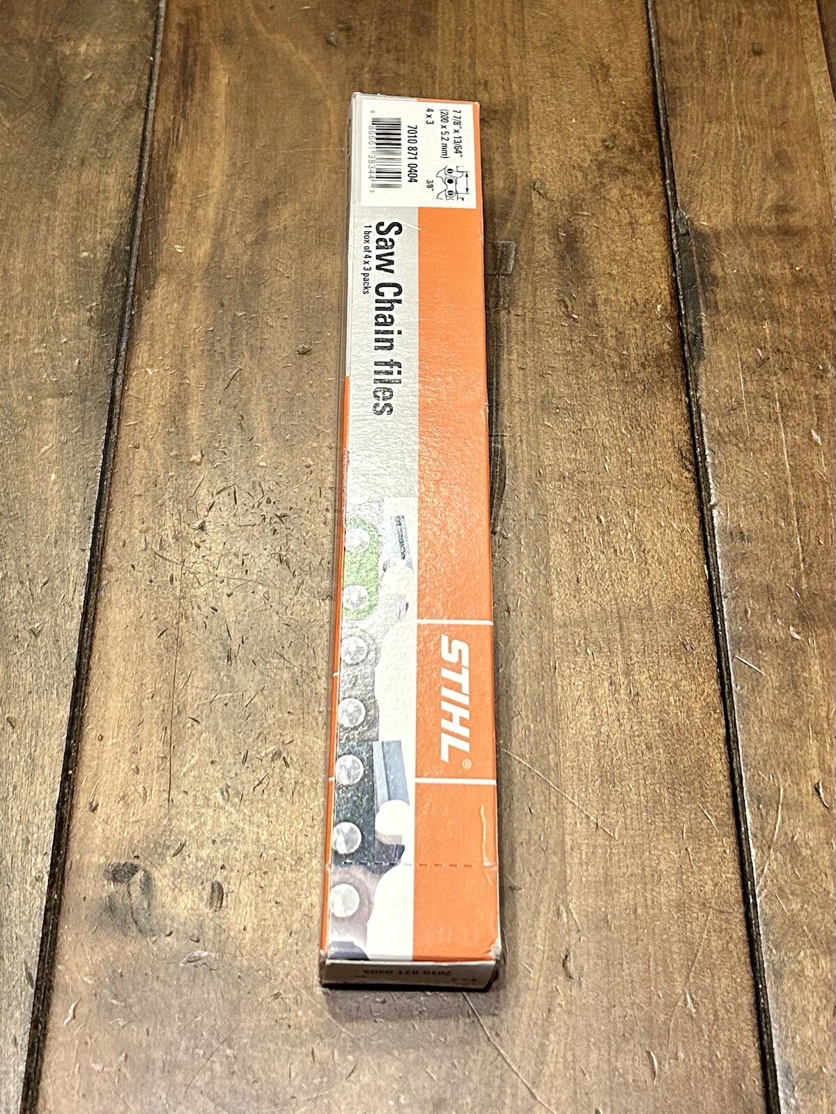 STIHL 13/64" Saw Chain Round File (12-Pack) (For 3/8") 7010-871-0404 ...