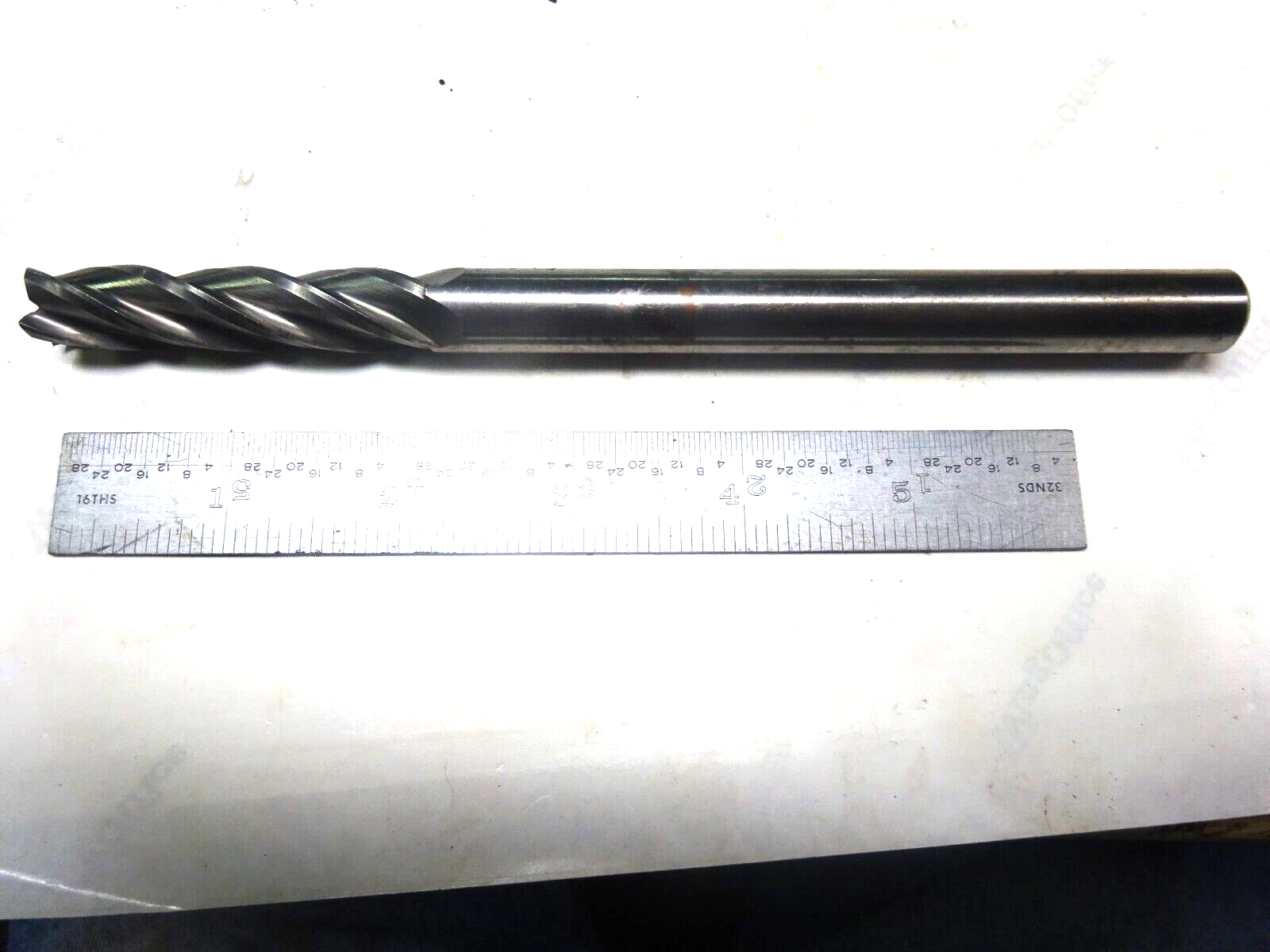 RESHARPENED USA MADE 1/2" END MILL REAMER WITH 1/2" DIAMETER SHANK | eBay