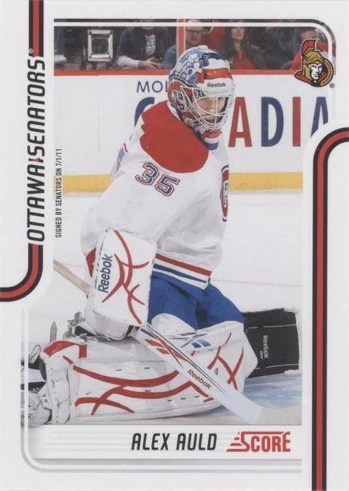 2011-12 Score - Alex Auld #335 for sale online | eBay
