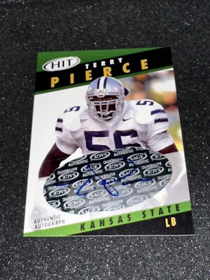TERRY PIERCE 2003 SAGE HIT Rookie Auto #A34 | eBay