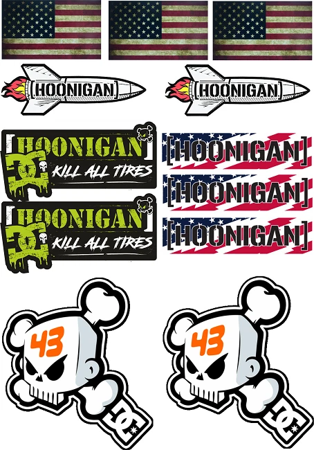 Ken Block Hoonigan Sticker