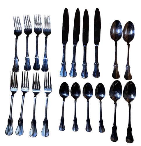 4 Wallace Curator Elite Silverware Fiddle Back 5 pc Placesettings ...