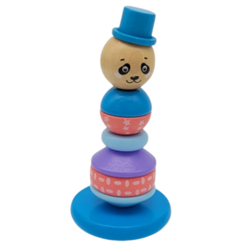 Wooden Animal Stack Tower Dog | eBay Australia