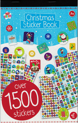 Christmas Mega Sticker Book Over 1500 Stickers Kids Creative Fun ...