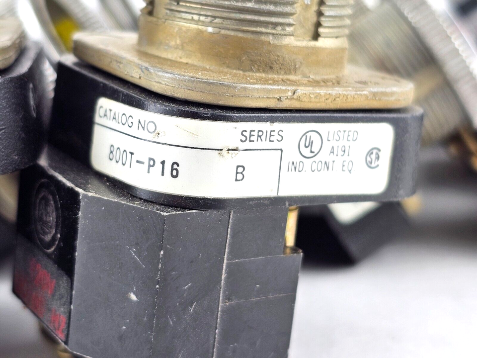 Allen Bradley 800T-P16 /B Pilot Light, Incandescent 120VAC 800TP16 ...