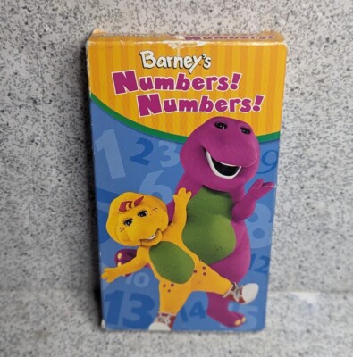 Barney Numbers! Numbers! VHS 2006 HiT Entertainment Barney Home Video ...