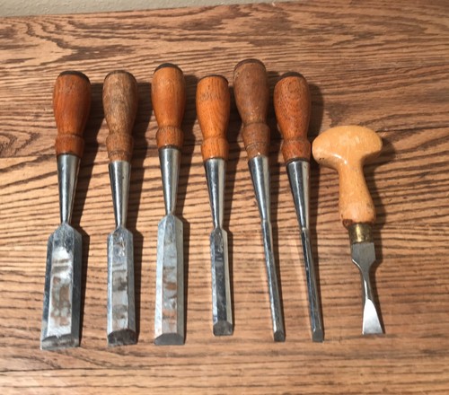 Buy Old Used Vintage Tools Socket Chisels Woodwork Gouge Planes ...