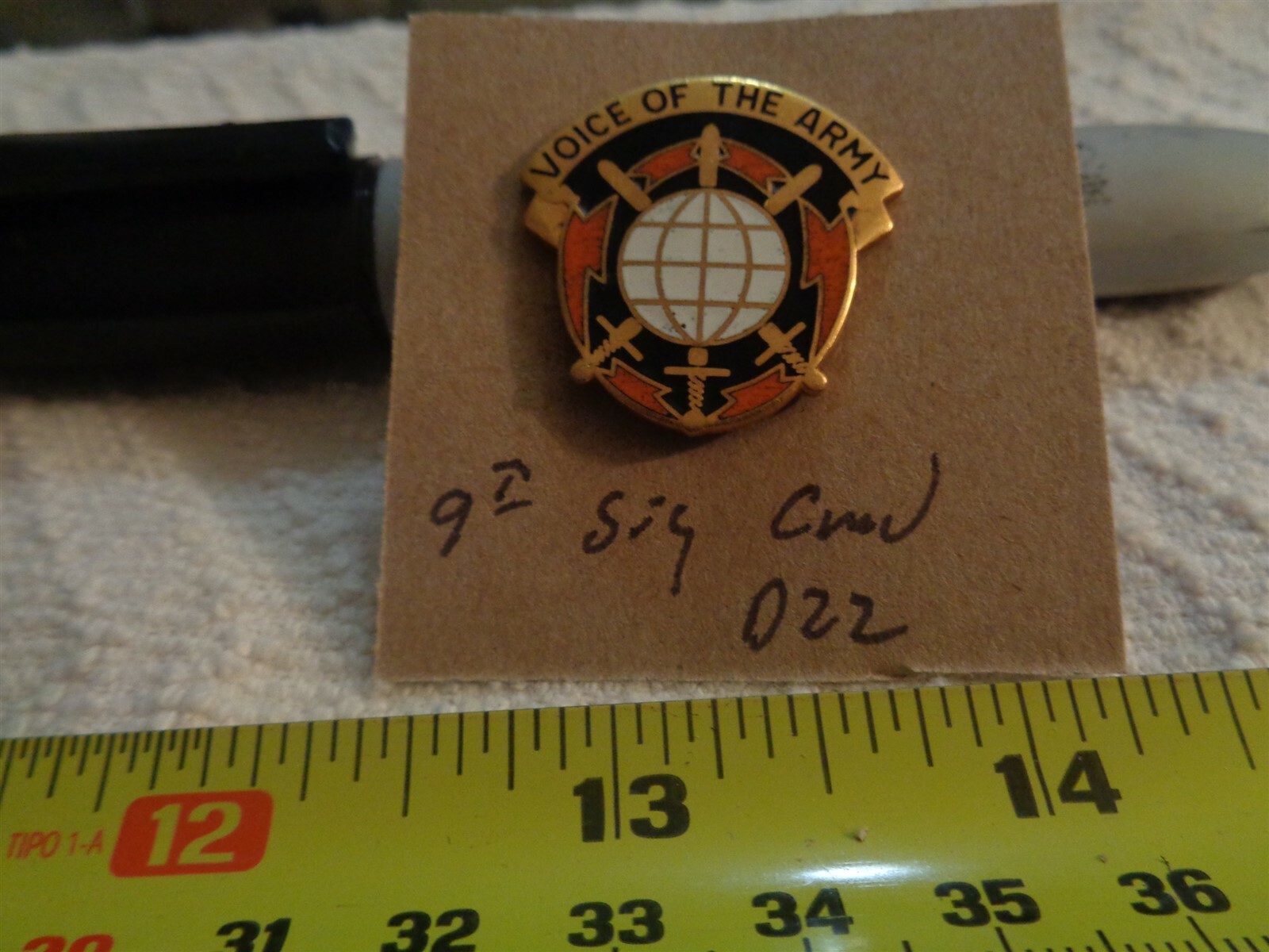 9th Signal Command D22 Unit Crest, DI, DUI (DRAW#H18) | eBay