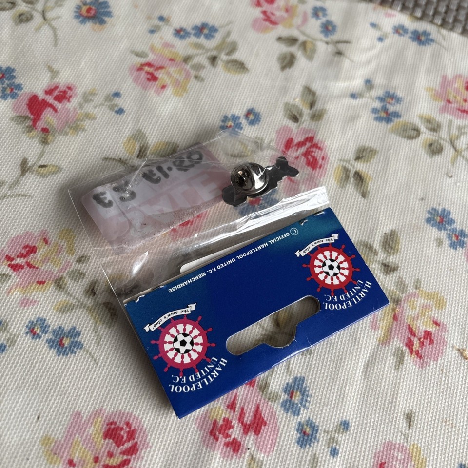 Official Merchandise, Hartlepool United Football Club Pin Badge H’angus ...