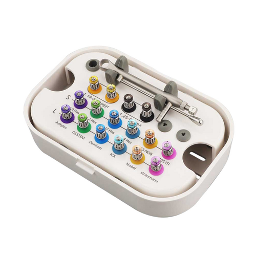 Universal Prosthetic Restoration Hand Driver Set Dental Implant ...