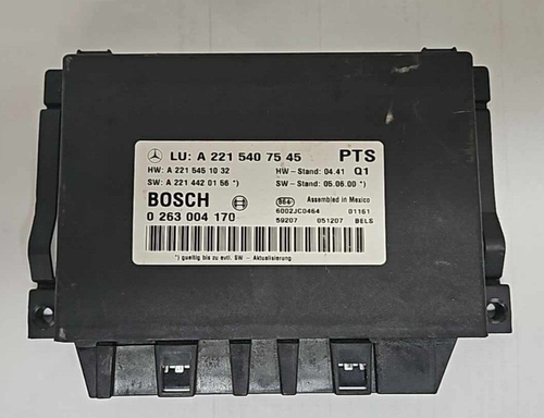 A 221 540 75 45 Mercedes S550 CL550 Park Aide Assist Contrôle Module | eBay