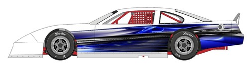 RACE CAR WRAP, Graphics, Decals, IMCA Late Model Dirt #14 | eBay