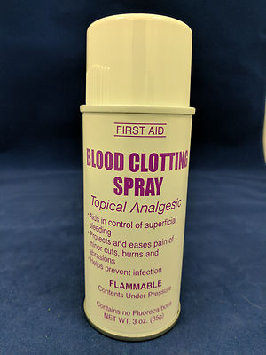 Blood Clotting Spray, First Aid Quick Clot Wound Treatment #398 | eBay