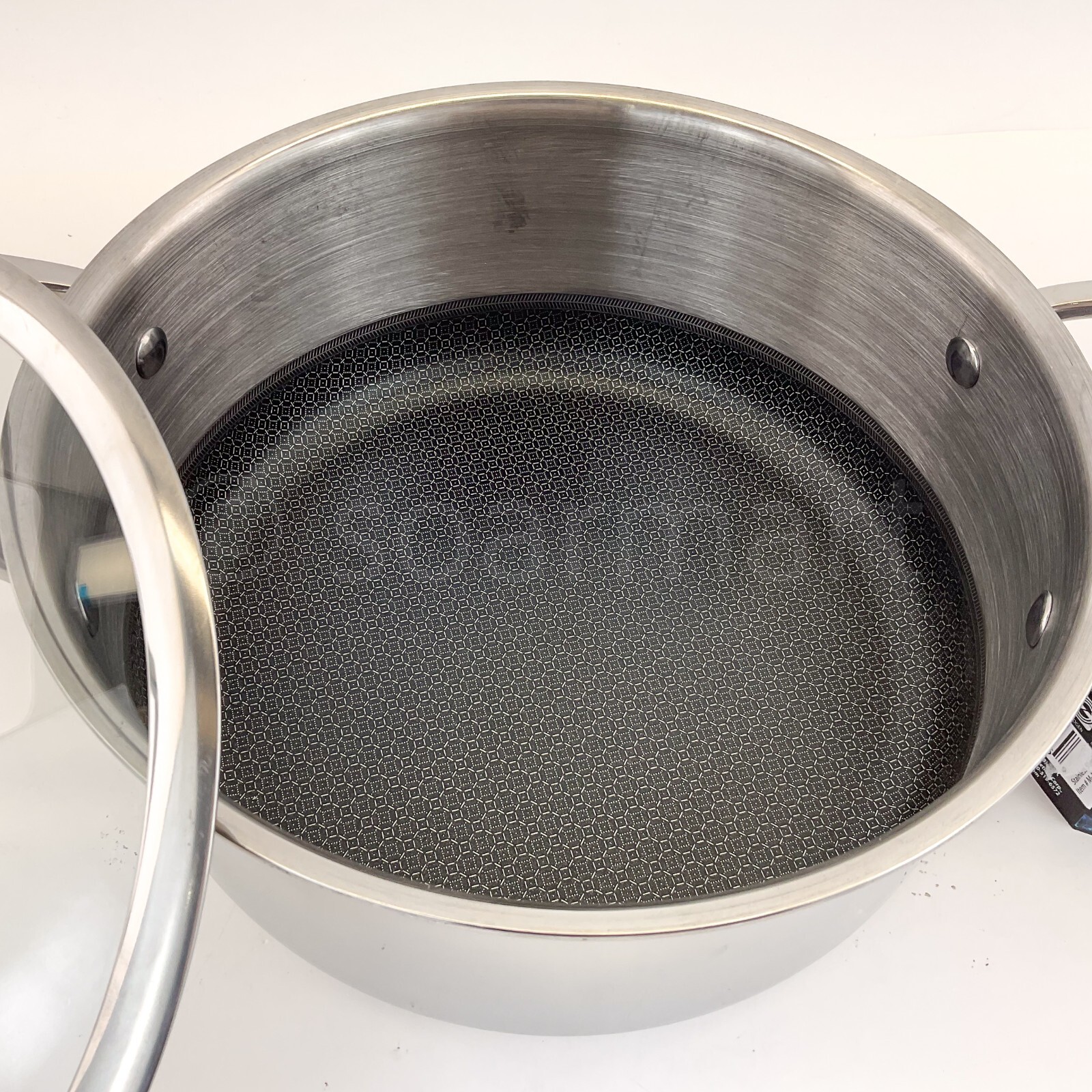 David Burke Geo Clad 5-qt Heavy Tri-Ply Stainless Steel Casserole New ...