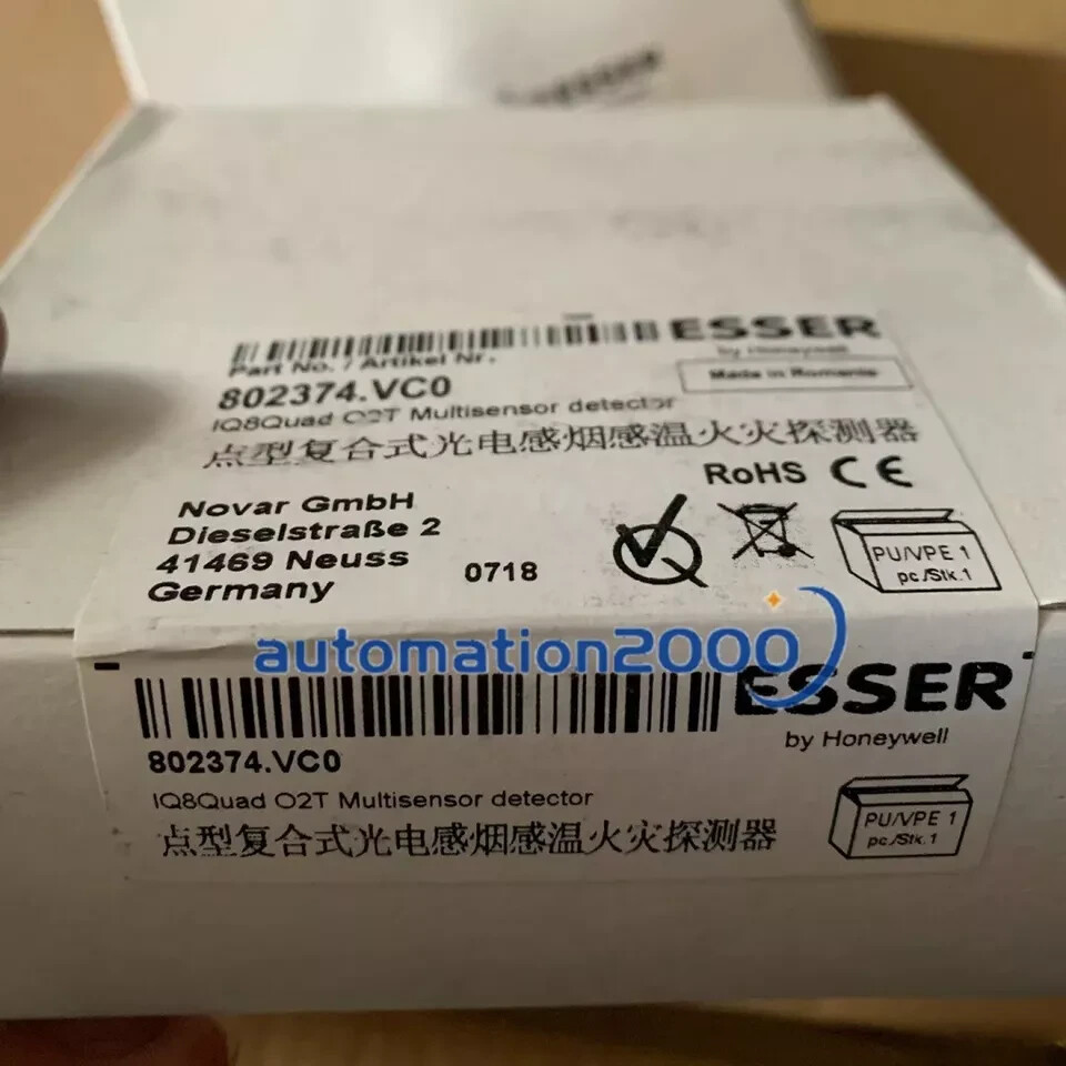 1PC ESSER 802374.VCO intelligent photoelectric smoke temperature ...