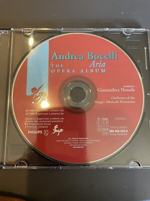 Aria: Opera Album by Andrea Bocelli (CD, 1998) | eBay