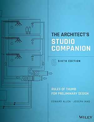 The Architect's Studio Companion: - Paperback, by Allen Edward; Iano ...