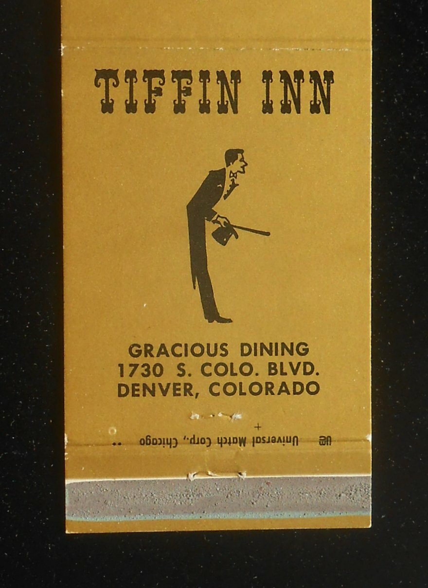 1960s Tiffin Inn Gracious Dining 1730 S. Colorado Blvd. Denver CO ...