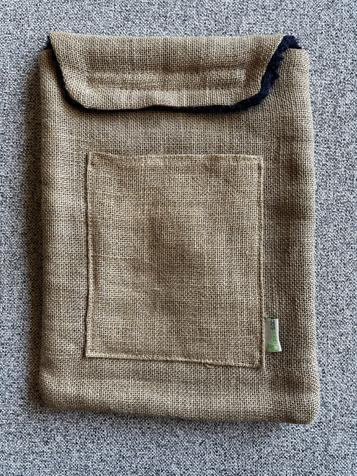 Rare Apple Sac - Burlap/ Fleece Laptop/Ipad Bag | eBay