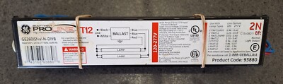 GE ProLine T12 2-lamp ballast | eBay