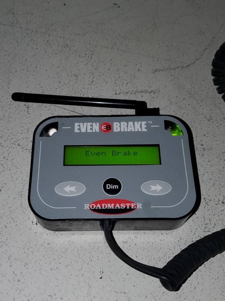 ROADMASTER EVEN BRAKE HOME MONITOR W/ VEHICLE POWER ADAPTER | eBay