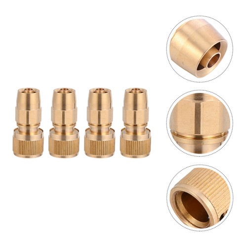 4 PCS Pipe Connector Expanding Water Hose Joint Quick-Connect Plug ...