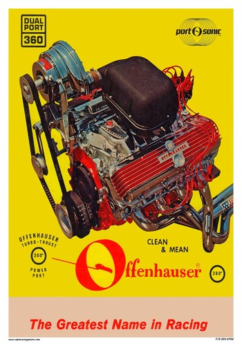 Offenhauser Racing Engines | POSTER 18 X 24 INCH | Classic car | eBay