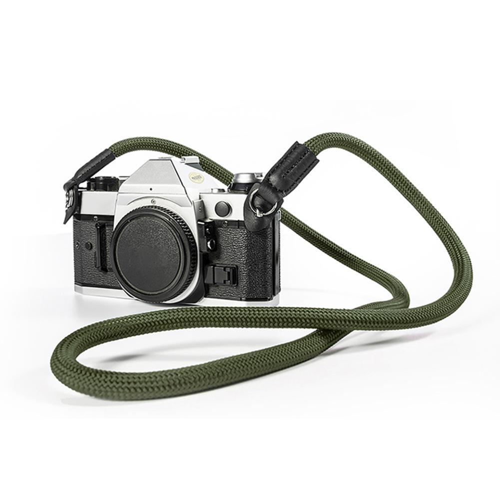 Nylon Rope Camera Shoulder Neck Strap Belt for DSLR Camera (Army Green ...