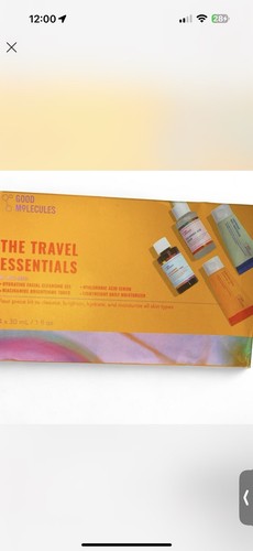 Good Molecules The Travel Essentials Cleansing Toner Serum Moisturizer ...