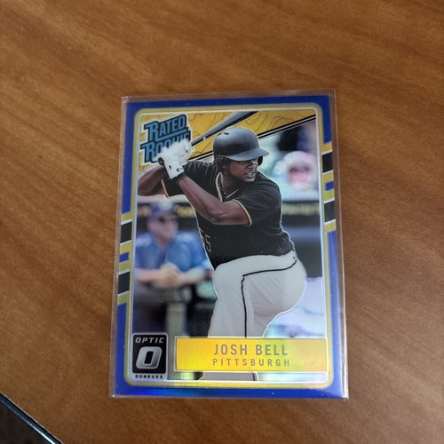 2017 Donruss Optic #37 Josh Bell Blue #/149 Rookie RC Nationals | eBay