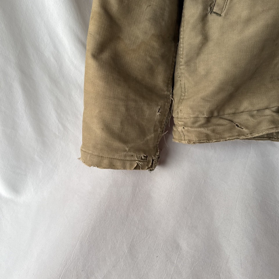 Vintage 40s USN N1 Deck Jacket Stencil WW2 Size 40 ? Alpaca Navy ...