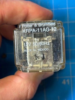 Potter & Brumfield 12V Relay KRPA-11AG-12 | eBay