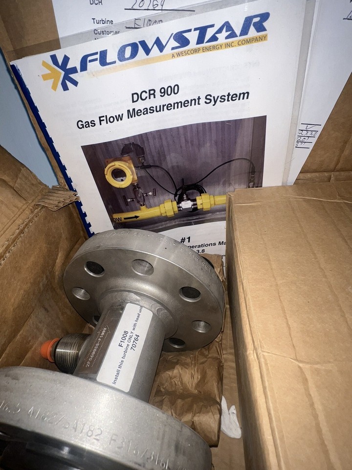 Flowstar Gas Flow Turbine Meter 2in 600 | eBay